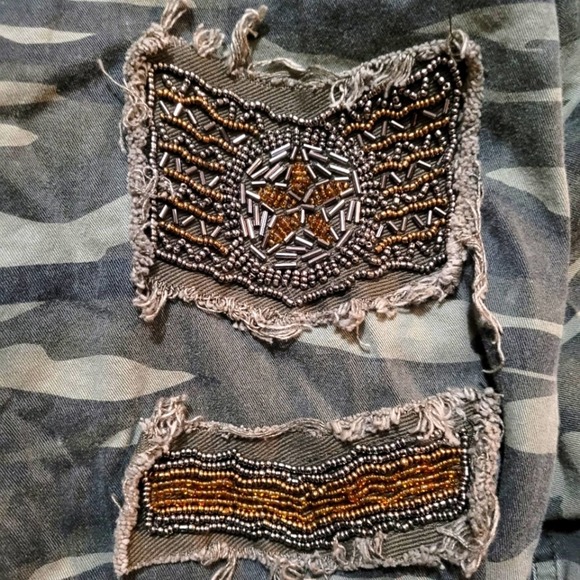 torrid | Jackets & Coats | Torrid Camo Print Beaded Cinch Waist Anorak ...